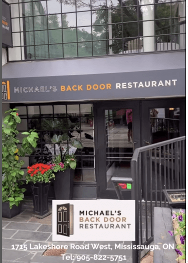 Michael's Back Door Restaurant features Salada Caprese